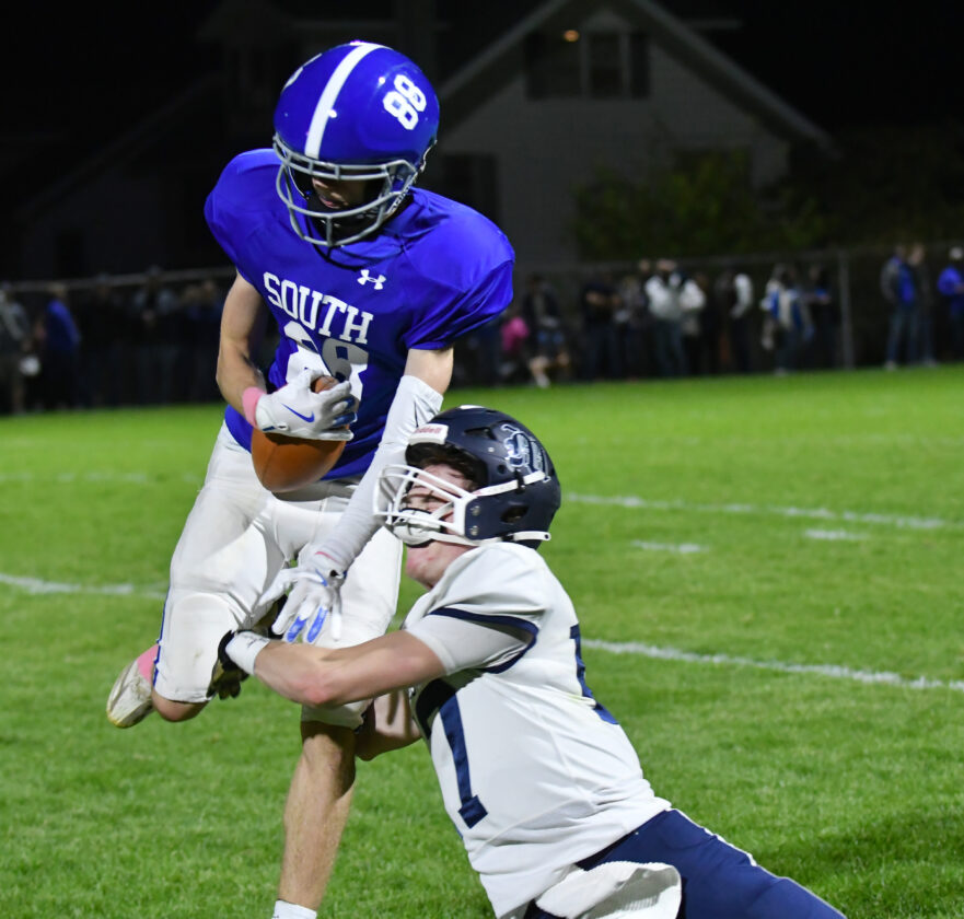 Offensive line came up huge as Muncy beat South 49-21 to win fourth ...